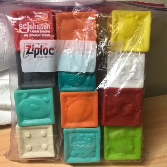 Infantino | Toys | Infantino Squeeze And Stack Block Set Colorful ...